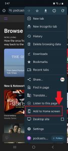 How to Install Apple Podcasts on Android | RSS.com Podcast Hosting