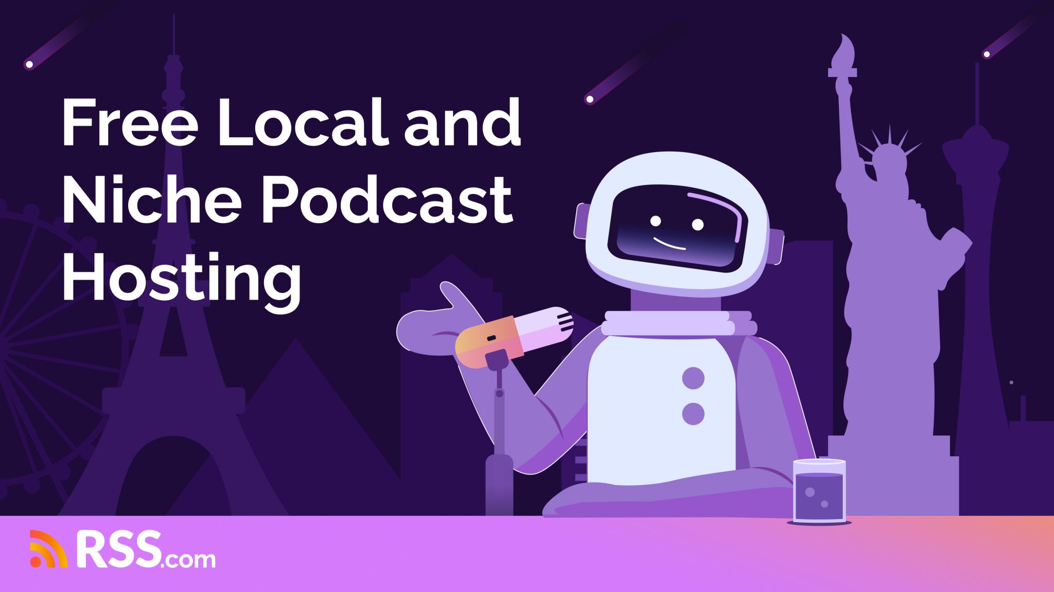 Free Podcast Hosting for Local & Niche Creators | RSS.com Podcast Hosting